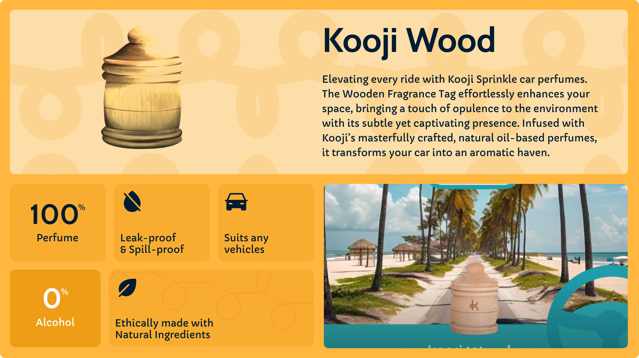 Kooji Wood Cupholder – Kooji Perfumes