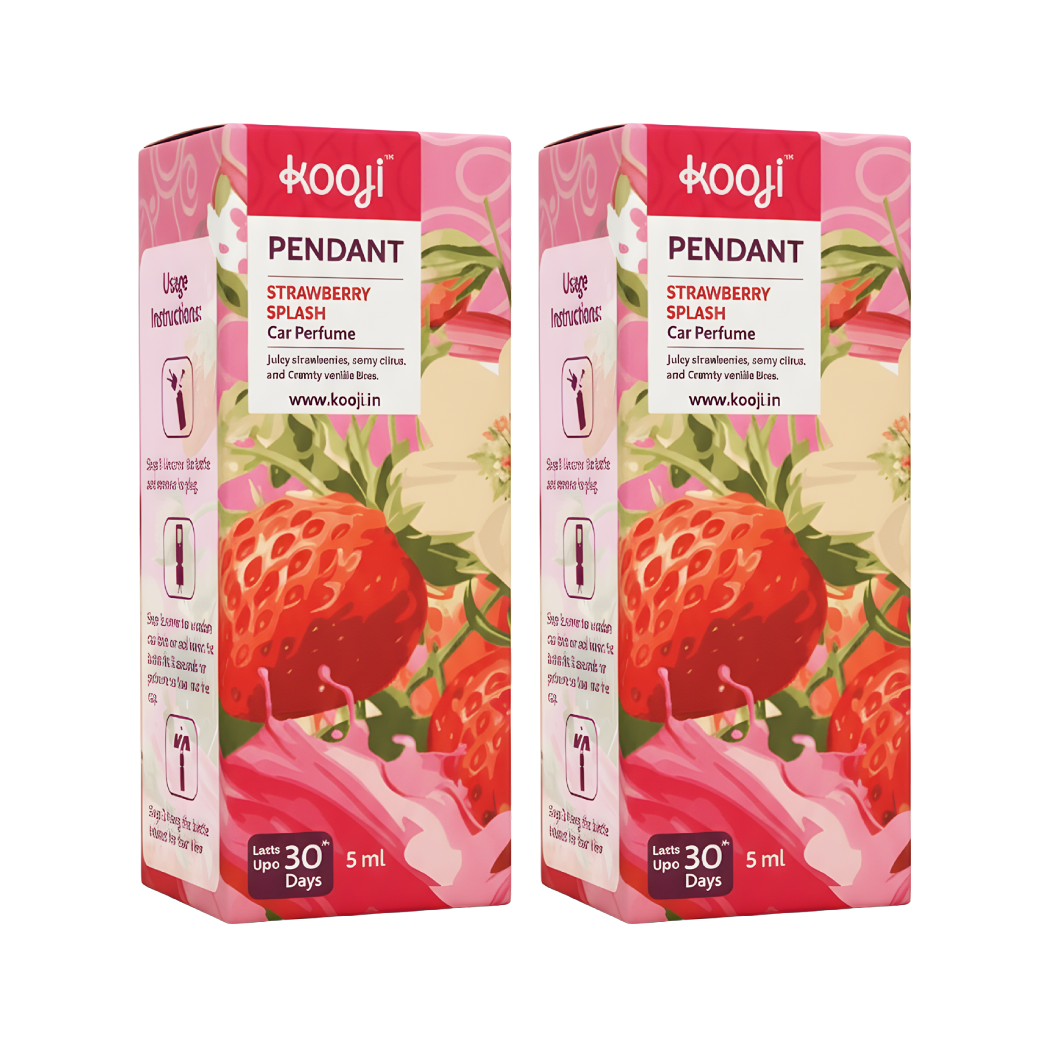 Kooji Pendant Strawberry Splash – Kooji Perfumes